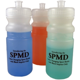 COLOR CHANGING 20 oz SPORT BOTTLE