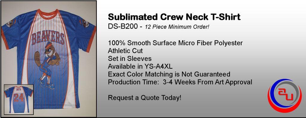 Sublimated Baseball Uniforms and Sublimated Baseball Jerseys