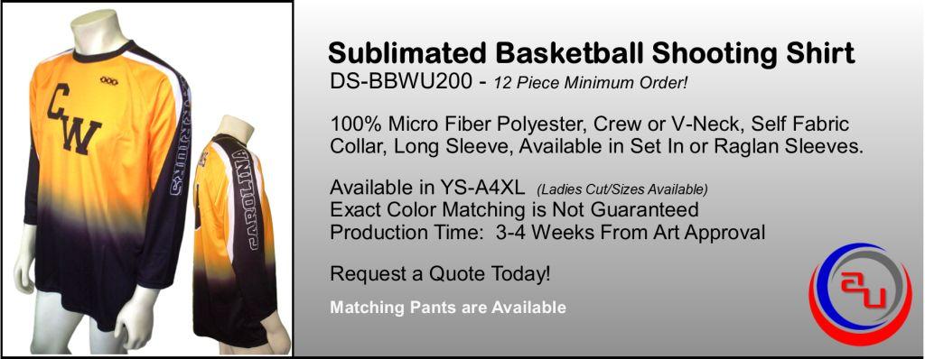 Sublimated Basketball Jerseys and Sublimated Basketball Uniforms